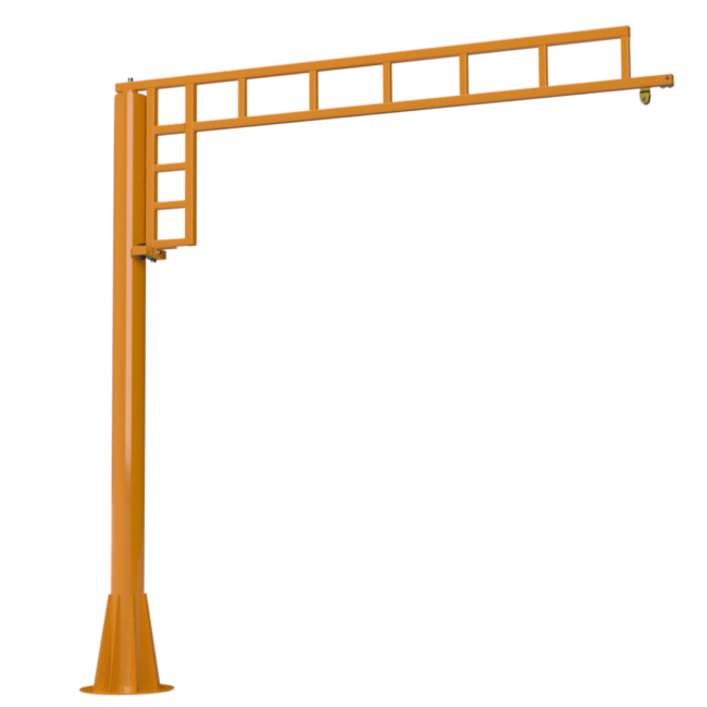 Stone Working Jib Cranes | Lifting Solutions for Slabs and Countertops